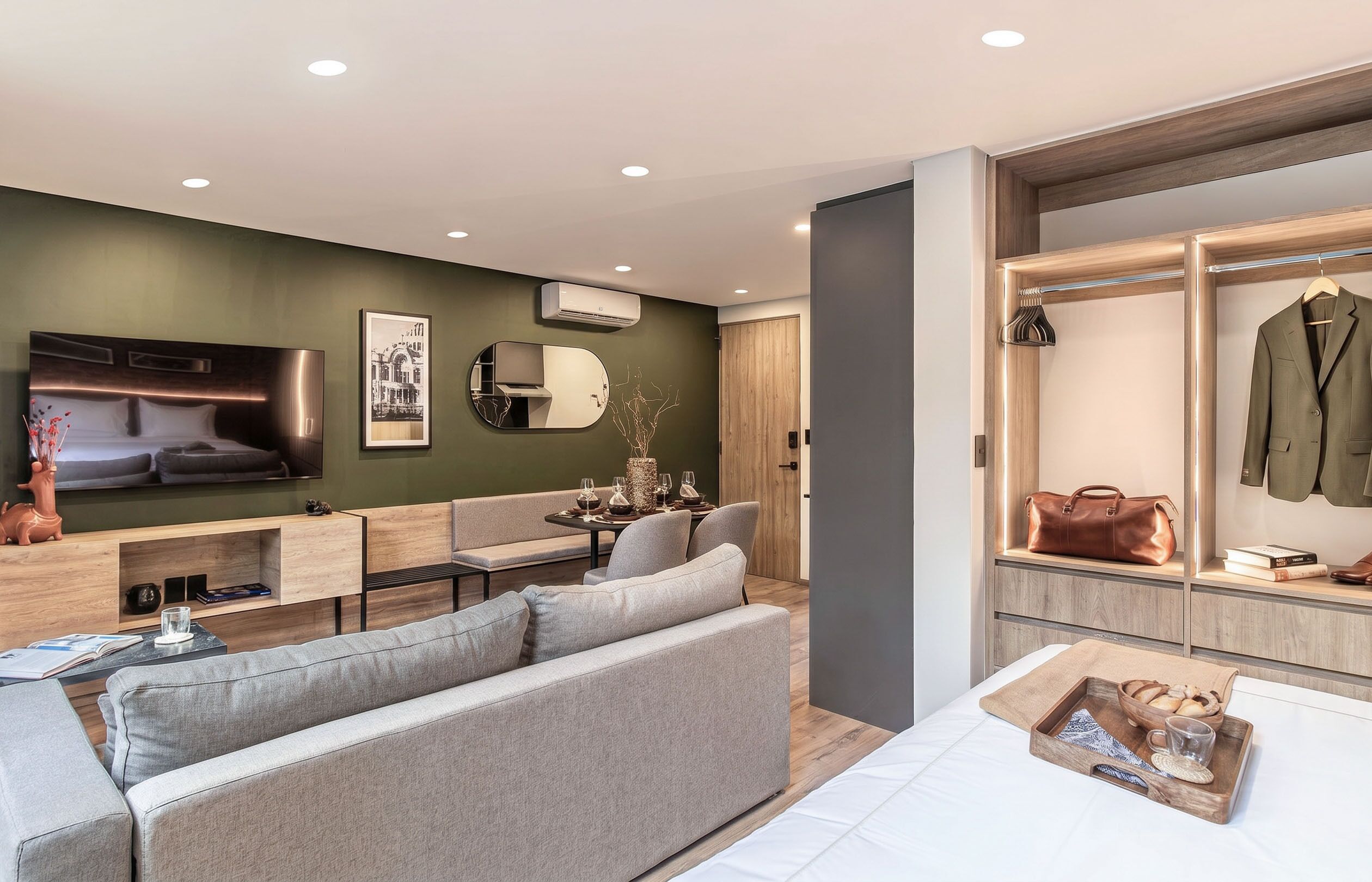 Apartamento Signature, varanda | Sala de estar