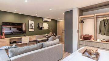 Apartamento Signature, varanda | Sala de estar