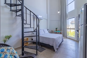 Apartamento Básico | 2 quartos, cortinas/cortinados opacos, Wi-fi grátis 