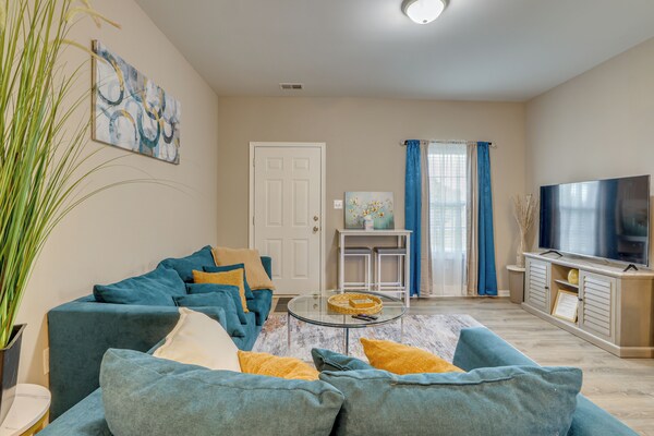 Peaceful Spartanburg Home Base, 6 Mi To Dtwn! - South Carolina