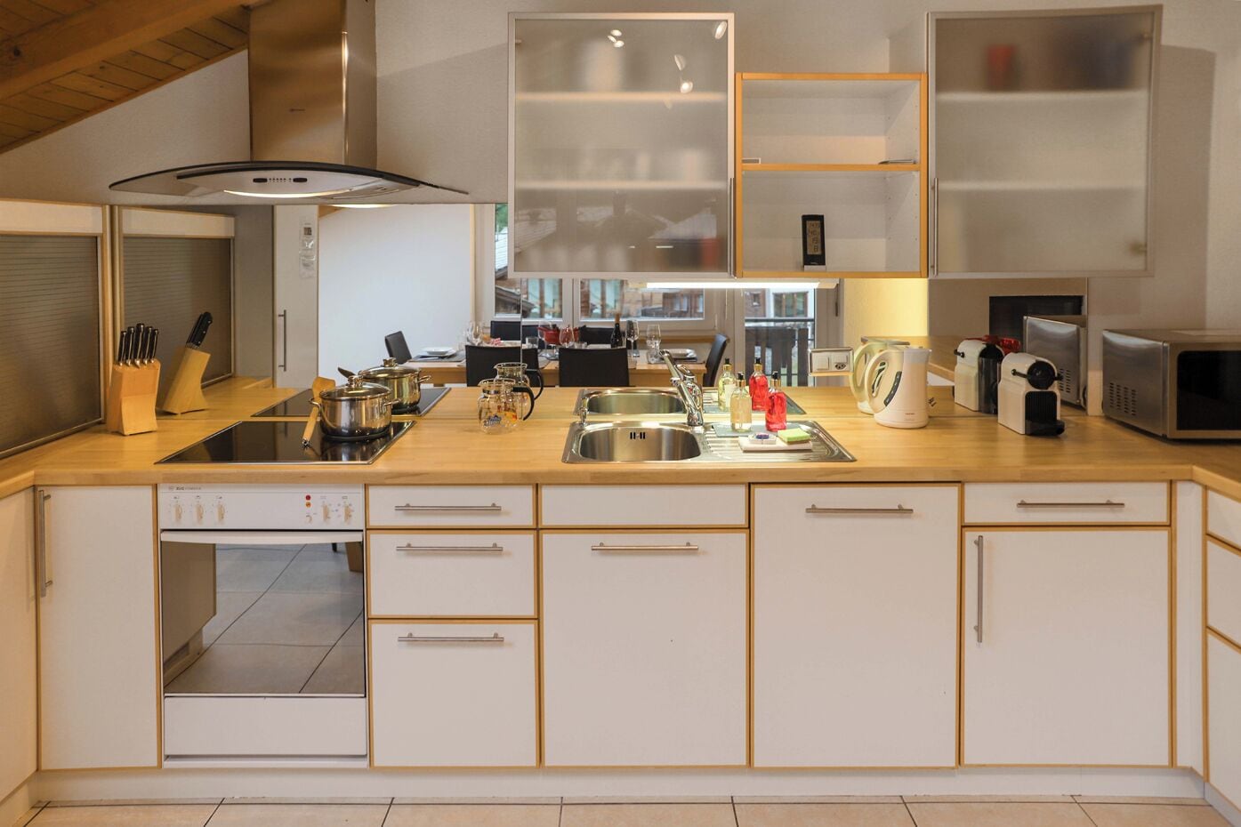 Apartamento, varanda, vista para a montanha | Cozinha privada