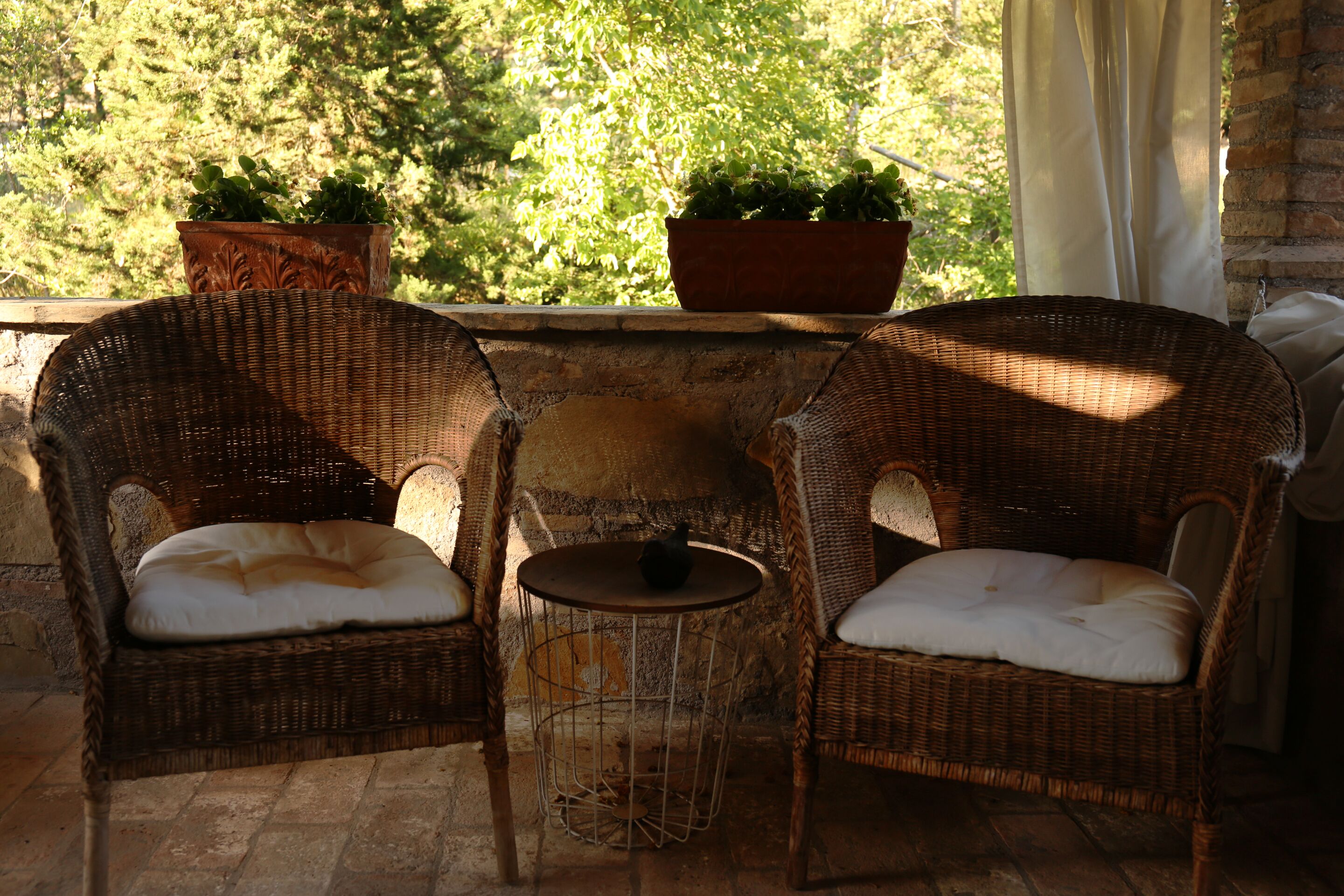 Suíte júnior, vista para o jardim