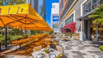 Opções para refeição ao ar livre