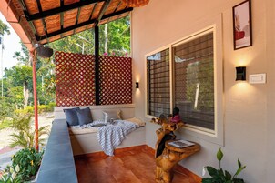 Suíte luxo | Terraço/pátio