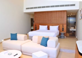 Quarto luxo, vista para a piscina | Wi-Fi de cortesia