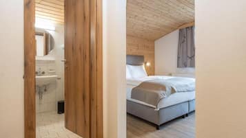 Quarto quádruplo família, sacada