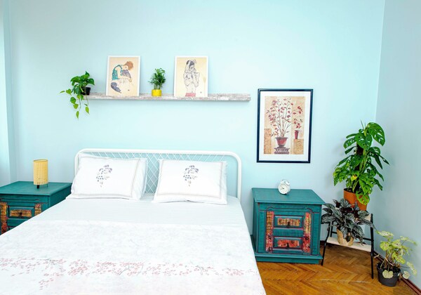 Cozy & Bright Urban Home In Center - Beykoz