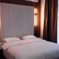Cobertura superluxo, vista para o mar | Cofres nos quartos, cortinas blackout, quartos à prova de som