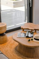 Aegiali Luxury Villa | Área de estar
