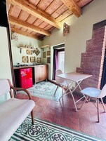 Quarto Duplo Superior, Vista para a cidade | Cozinha privada