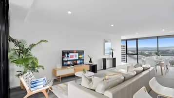 Apartamento, 2 quartos, para não fumantes, sacada | Área de estar