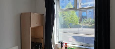 Quarto Duplo, vista para o pátio