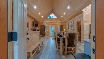 Cabana, 4 quartos | Opções para refeição
