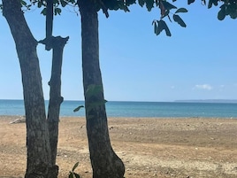 Na praia 
