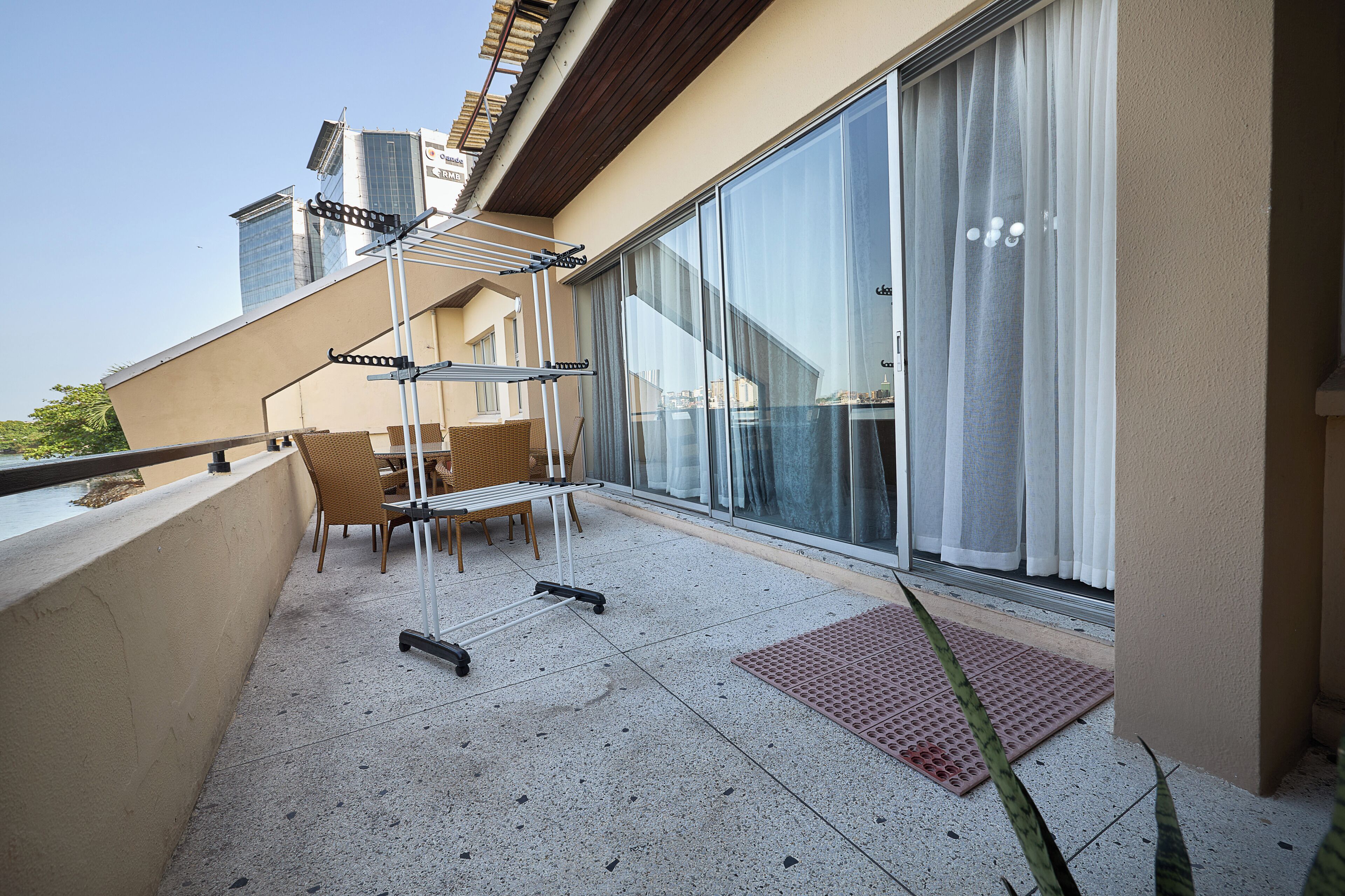 Apartamento Premium, 3 quartos, varanda, vista para a lagoa | Terraço/pátio interior