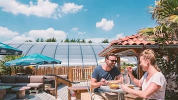 Opções para refeição ao ar livre