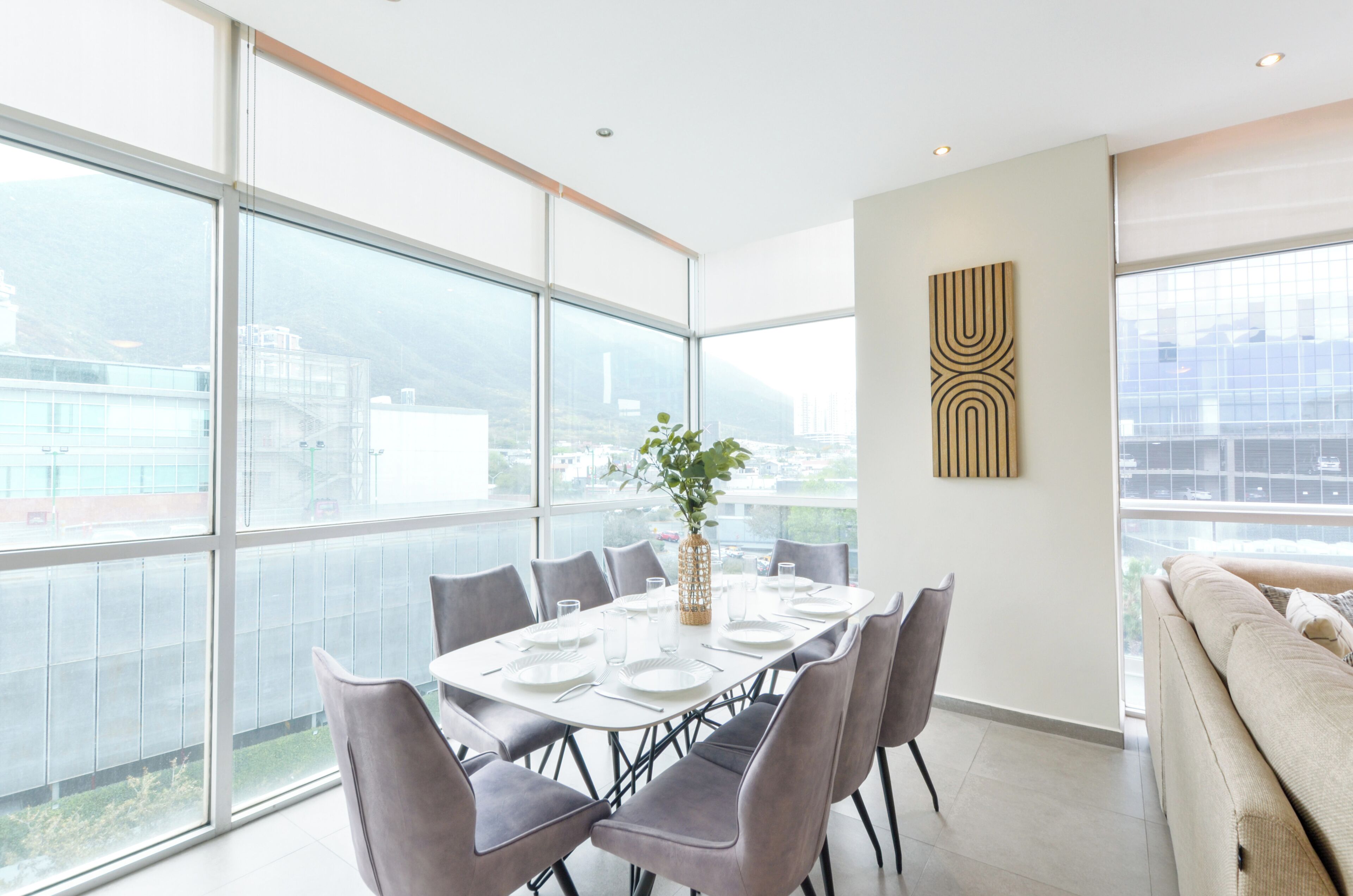 Suite Comfort, varanda, Vista para a cidade | Sala de jantar