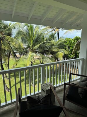 Quarto luxo | Terraço/pátio