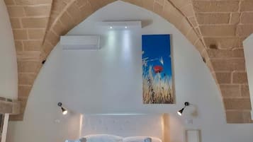 Apartamento superluxo, 2 quartos, terraço (Trifoglio) | Roupas de cama premium, edredons de pluma