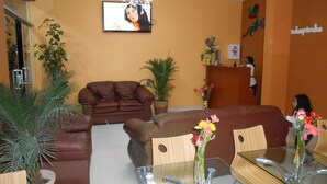 Sala de estar do lobby