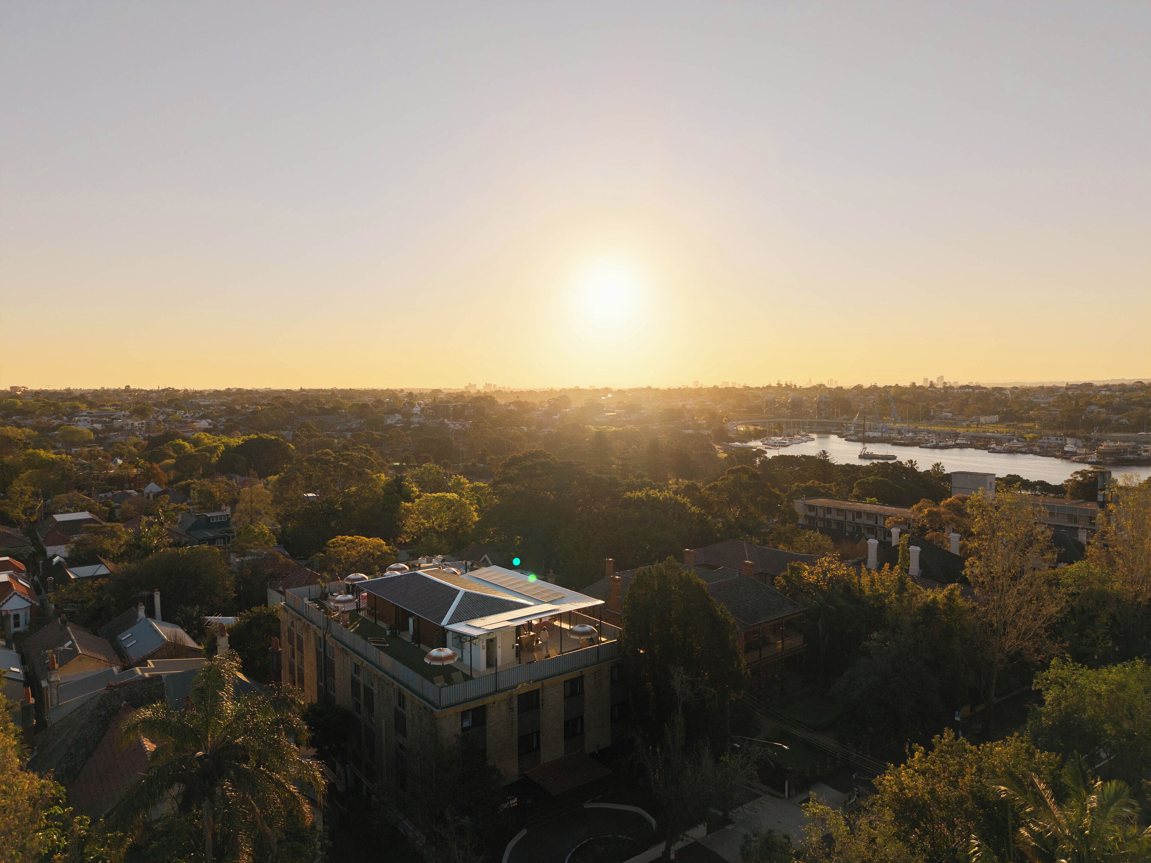 Terraço na cobertura