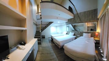 Apartamento Familiar | 1 quarto, roupa de alta qualidade, secretária
