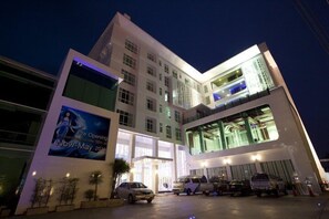 Entrada do alojamento