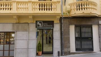 Entrada do alojamento