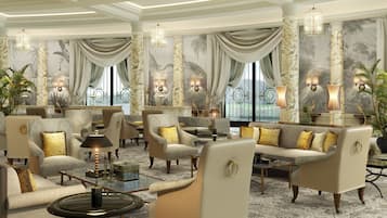 Sala de estar do lobby