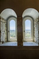 Suíte panorâmica, vista para o lago | Vista do quarto