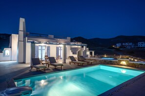 Villa, piscina privativa, vista para o mar (Lagoon) | Terraço/pátio interior