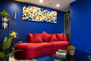 Sala de estar do lobby