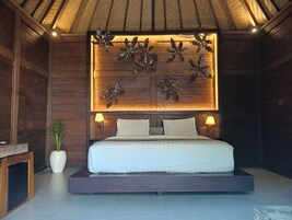 Villa Signature, 2 quartos, piscina privativa | Roupa de alta qualidade, com decoração personalizada
