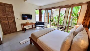 Villa, 2 quartos, piscina privativa | 1 quarto, cofre no quarto, secretária, quartos insonorizados