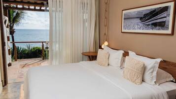 Quarto Duplo Standard, vista parcial para o oceano | Minibar, cortinas/cortinados opacos, Wi-fi grátis
