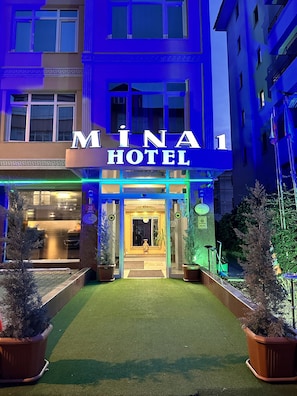 Entrada do alojamento