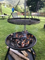 Área para churrascos e piqueniques