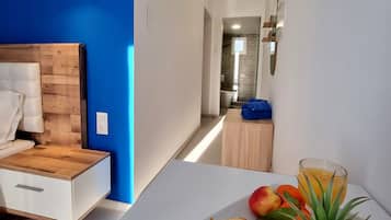 Quarto casal superior | Frigobar, cofres nos quartos, cortinas blackout, quartos à prova de som