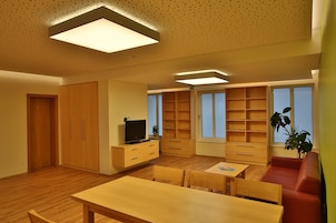 Sala de estar do lobby