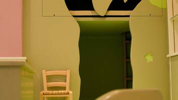 Área de recreio para crianças (coberta)