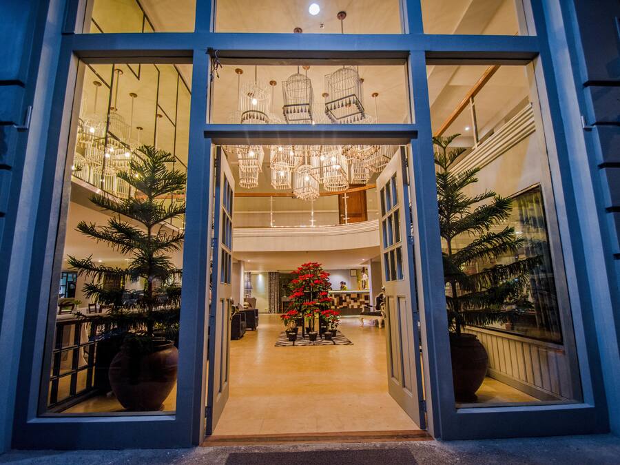 Entrada (vista interior)