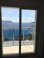 Quarto Duplo Premium para 1 Pessoa, banheira de hidromassagem, vista para o mar | Vista do quarto