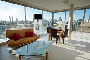 Apartamento premium | Vista do quarto