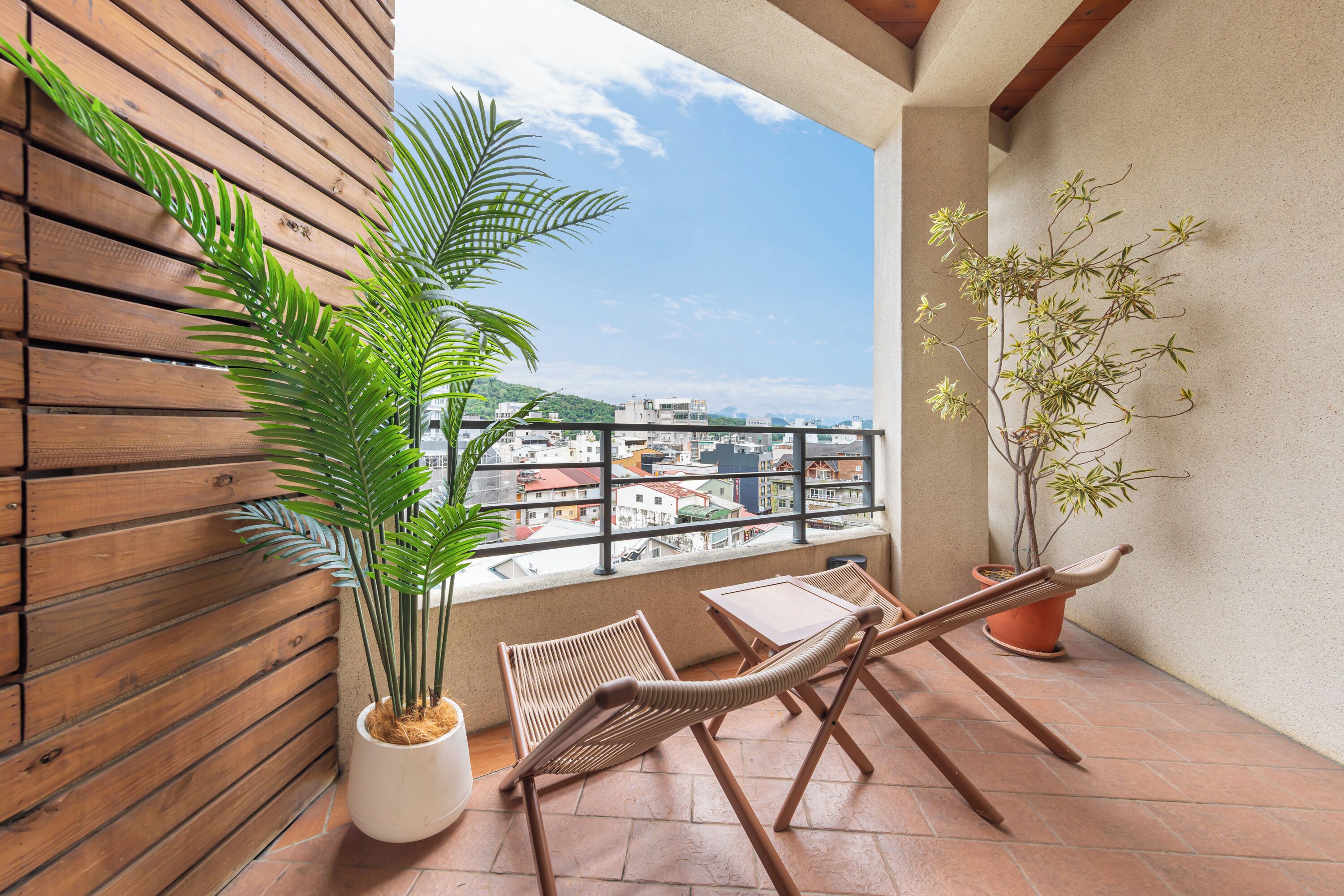 Quarto Twin, varanda | Varanda