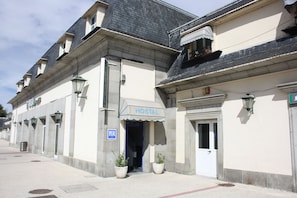 Entrada do alojamento