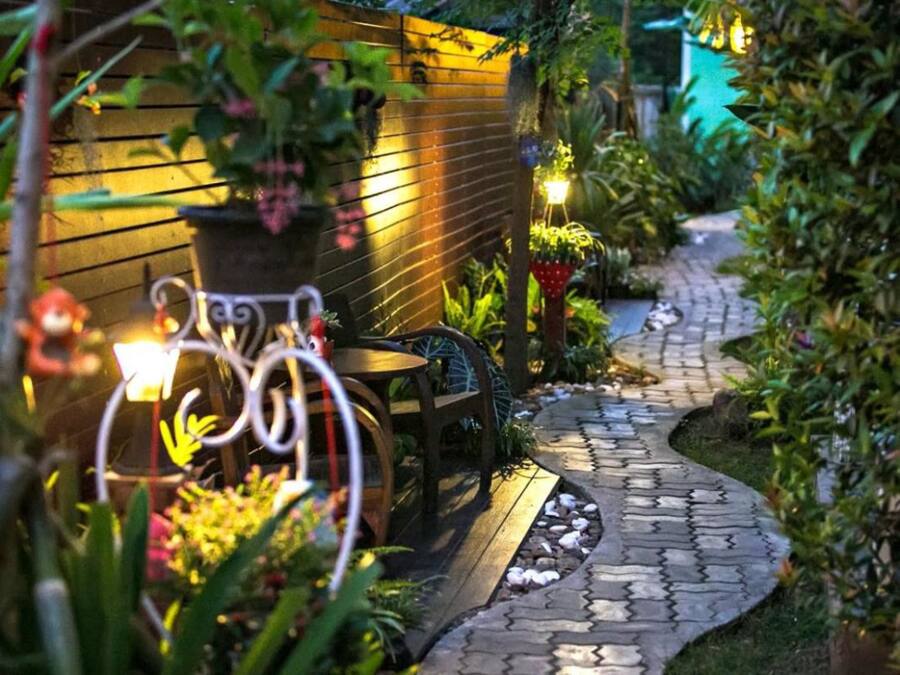 Terrenos do alojamento