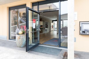 Entrada do alojamento