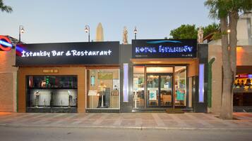 Entrada do alojamento