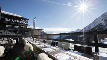 Refeições ao ar livre