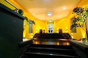 Entrada do alojamento